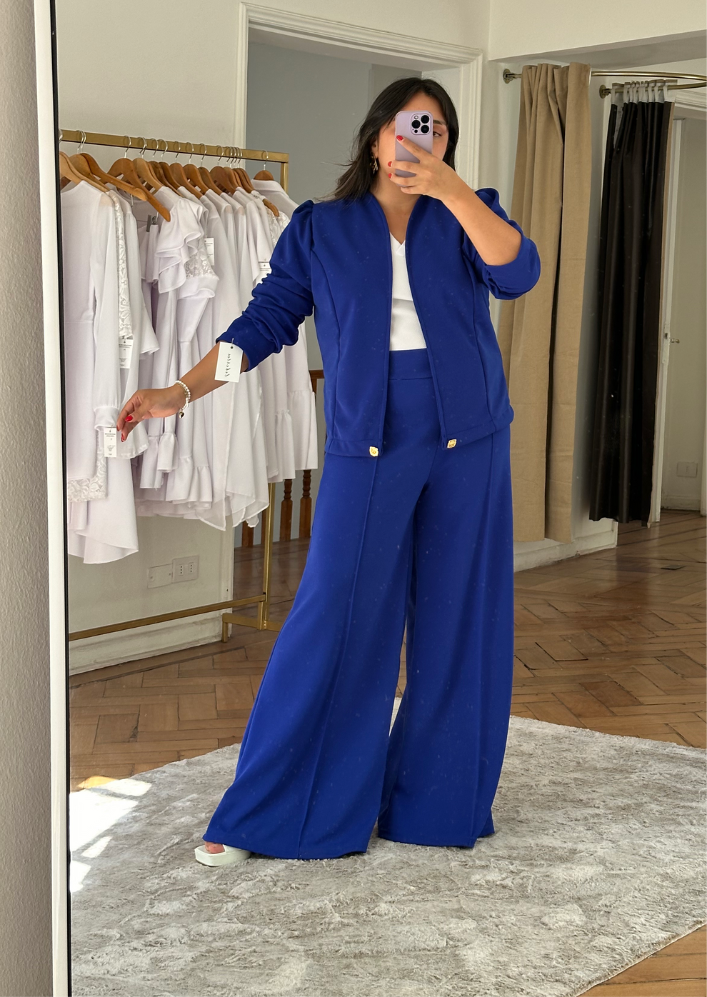 Palazzo María José Tela Scuba – LIBERTEE